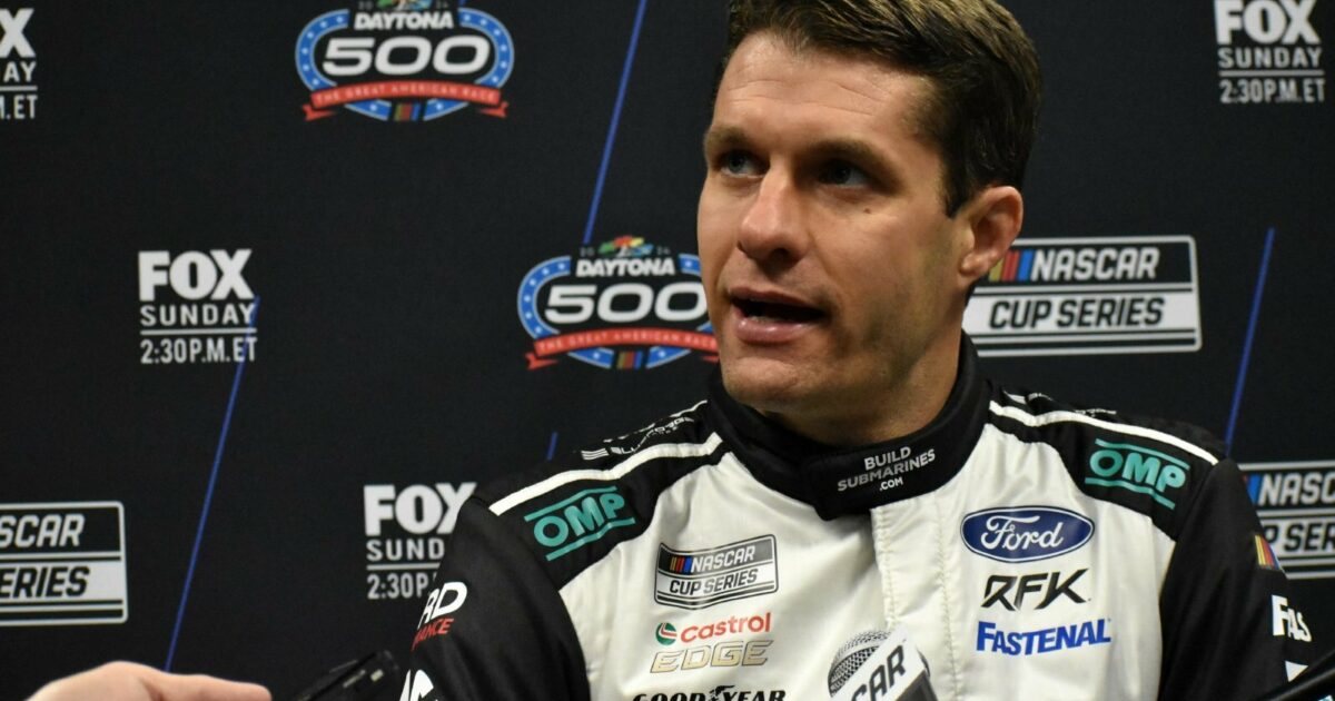 David Ragan Confident in RFK's Speed Heading Into Daytona 500…