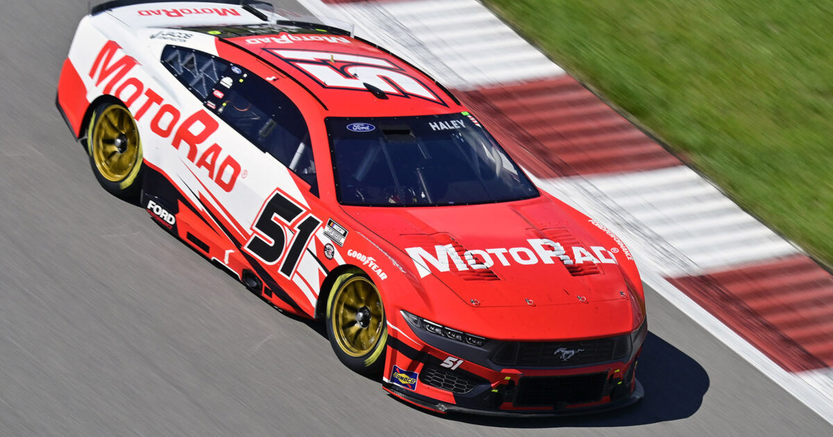 Justin Haley, Rick Ware Racing Look to Carry Momentum Through Sonoma