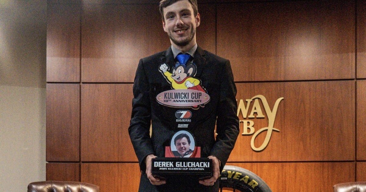 Derek Gluchacki Named Winner of 2025 Kulwicki Driver Development…