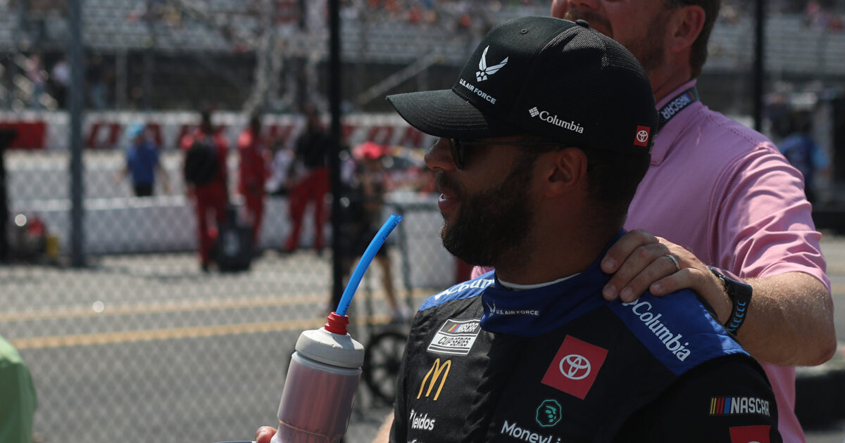 Bubba Wallace Takes Pole Over Hocevar for Cook Out Southern 500 at…