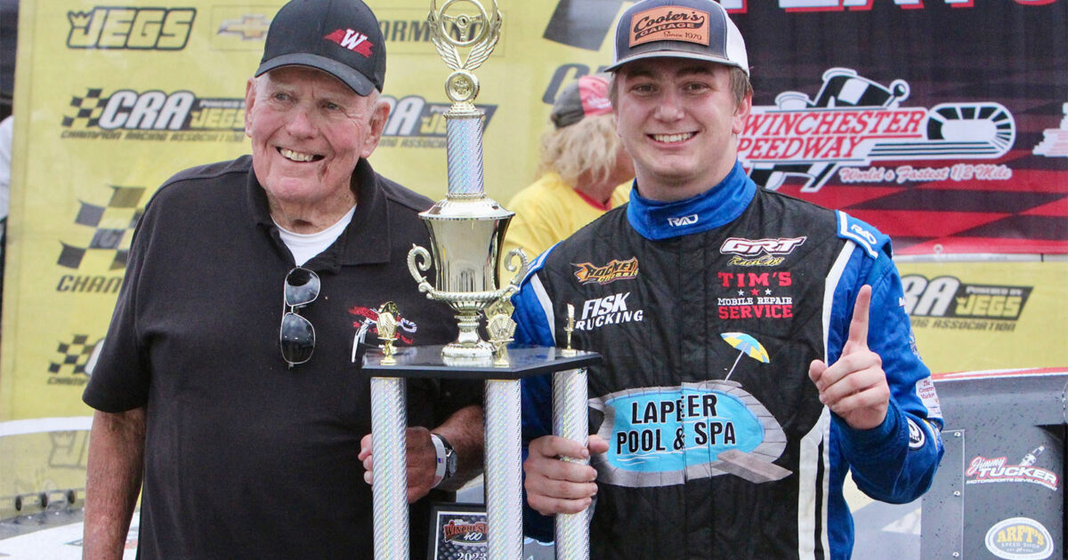Chase Burda Caps Off Dream Season With Winchester PLM Win