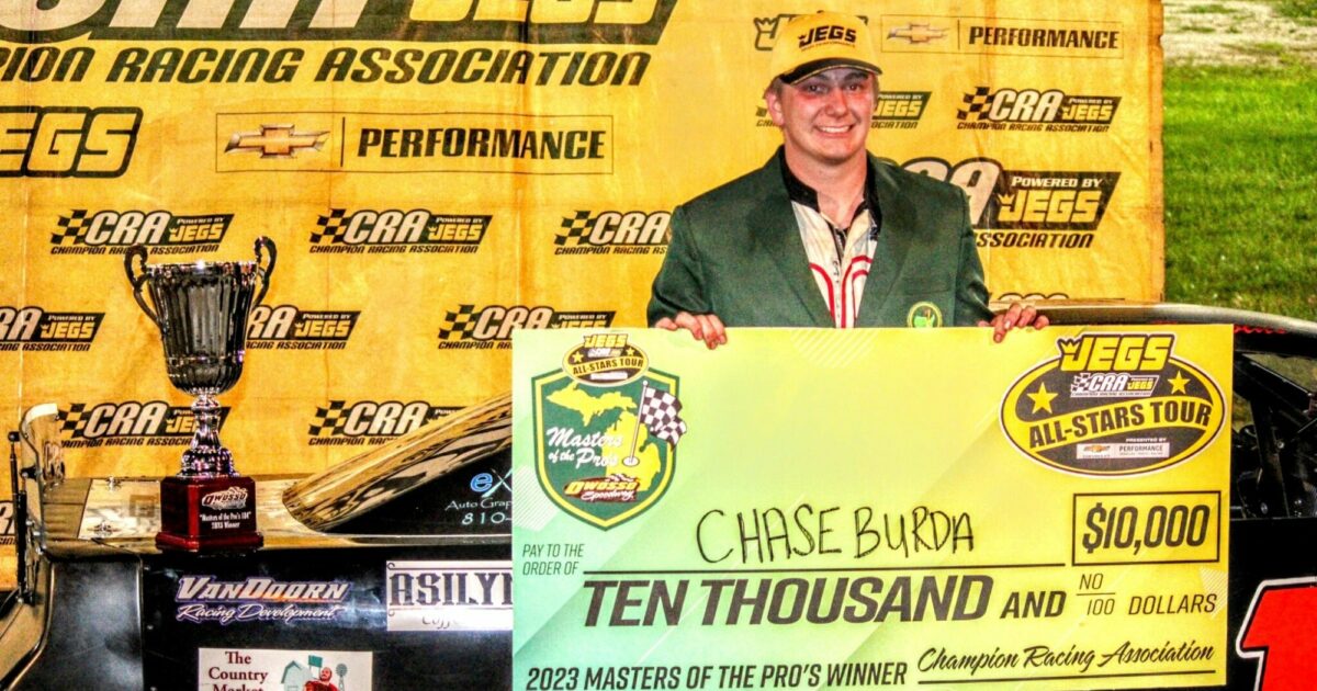Chase Burda Rebounds from Mid-Race Incident to Win Master of the Pros…