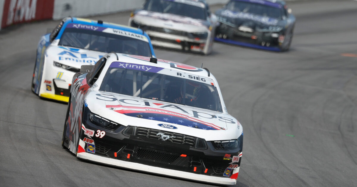 Xfinity Fastest Lap: Corey Heim, Ryan Sieg Set Quick Times at…