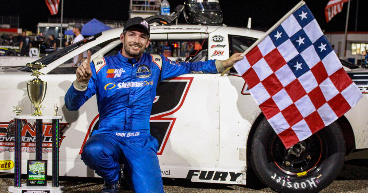 John Bolen Charges to Win Show Me The Money Pro Late Model Series…