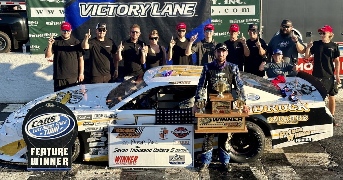 Hickory: Mason Diaz and Cole Butcher Pick Up First Career CARS Tour…