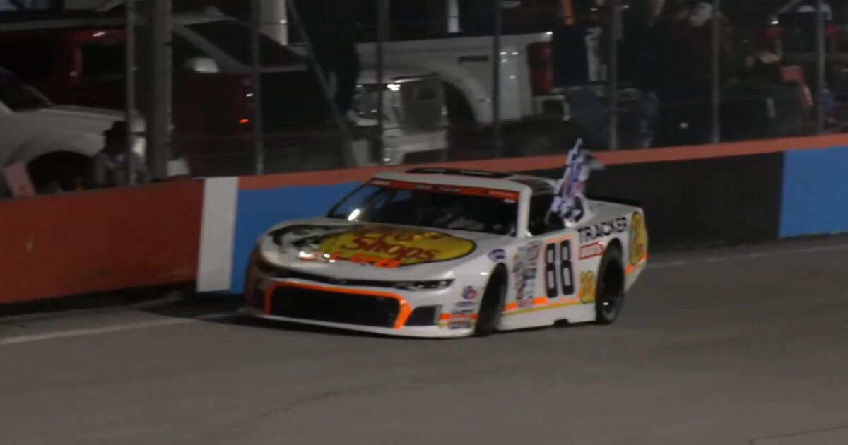 Connor Hall Takes Victory at New River in Debut CARS Tour Race with…