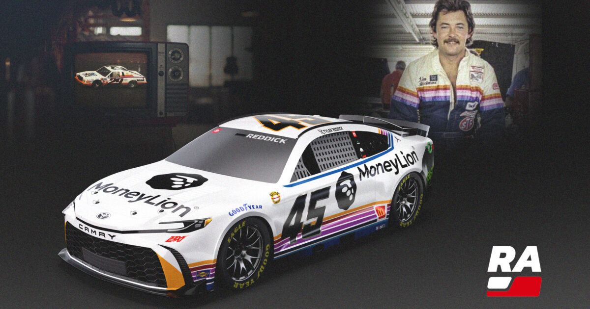 Tyler Reddick to Run 1982 Tim Richmond Throwback Scheme at Darlington