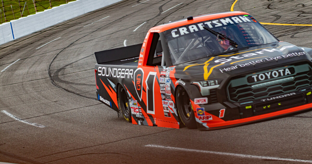 William Sawalich Finished Every Lap of ARCA-NASCAR Truck Double at IRP