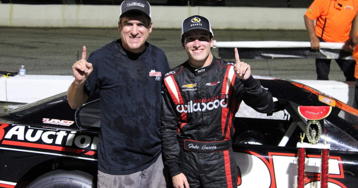 Jake Garcia Scores ASA Southern Super Series Win at Crisp Motorsports…