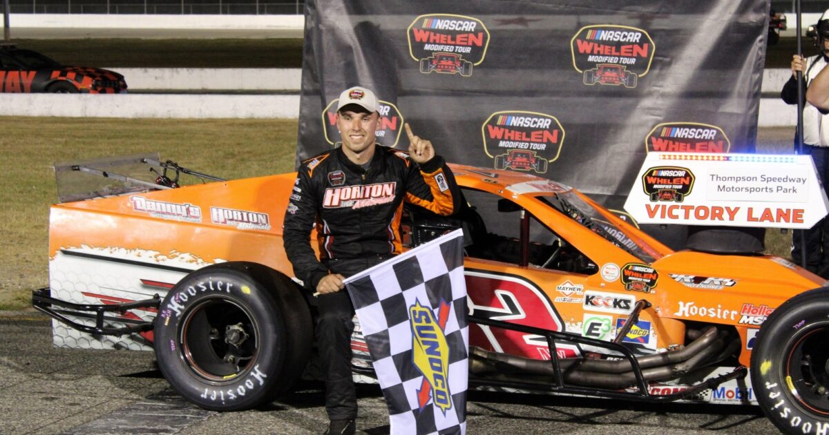 Craig Lutz Dominates; Modified Tour Contenders Crash at Thompson