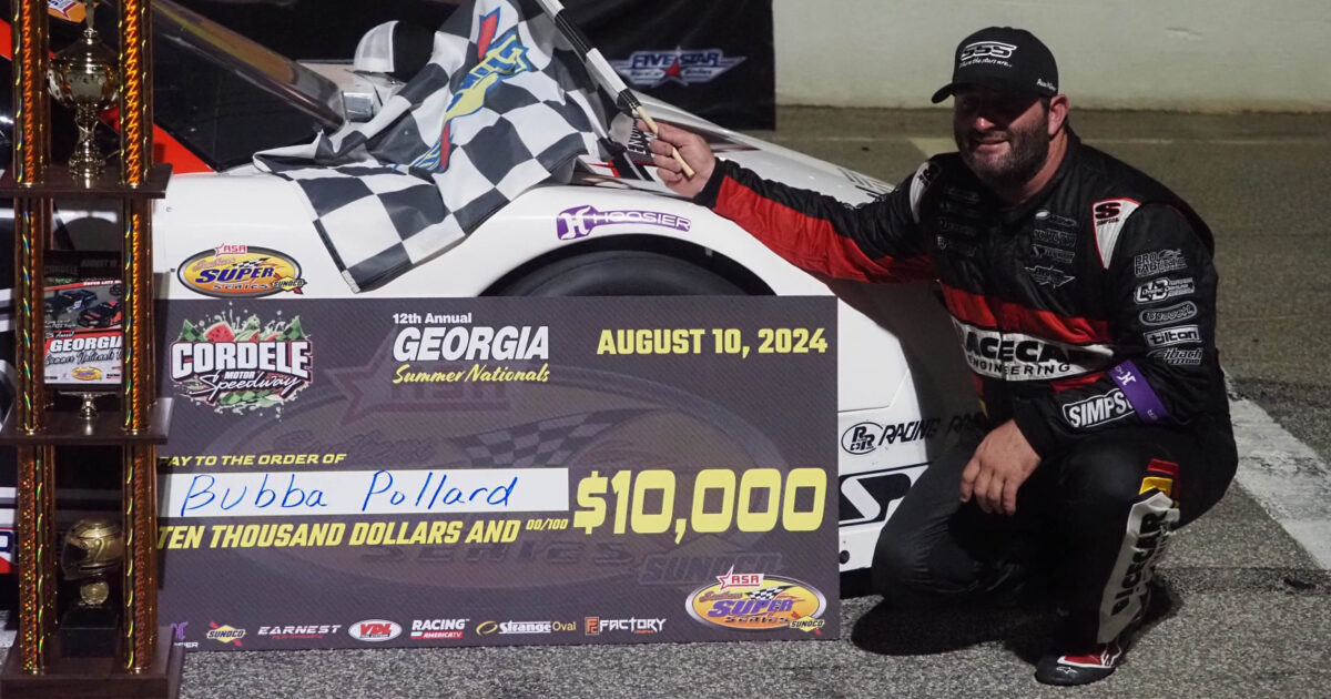 Bubba Pollard Adds Another Southern Super Series Win at Cordele