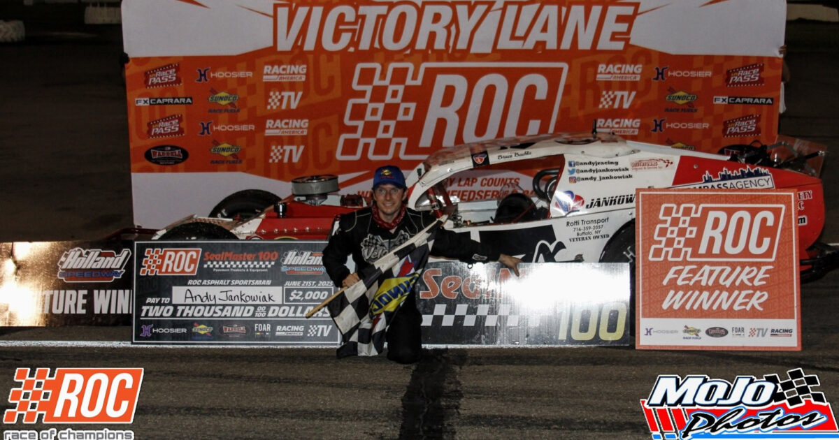 Andy Jankowiak Doubles Up at Holland With Pair of Feature Wins