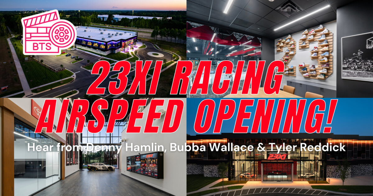 VIDEO: Go Behind The Scenes at 23XI Racing's 'Airspeed'