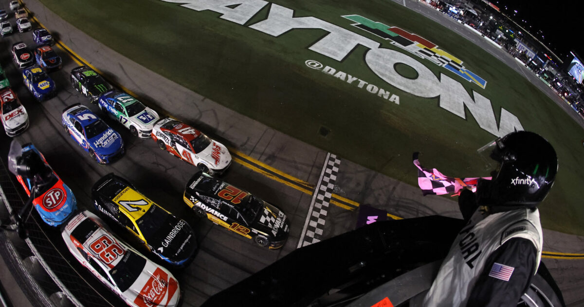 Ryan Blaney Wins in Four-Wide Finish to Coke Zero Sugar 400 at Daytona