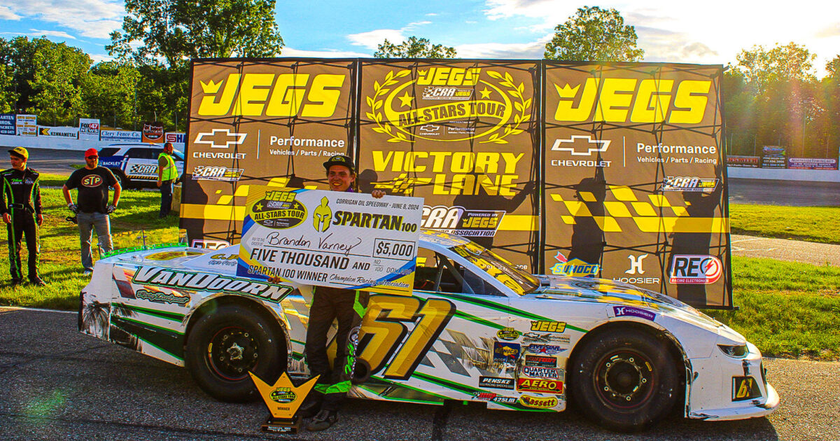 Brandon Varney Holds Off Challengers for First JEGS/CRA All-Stars…