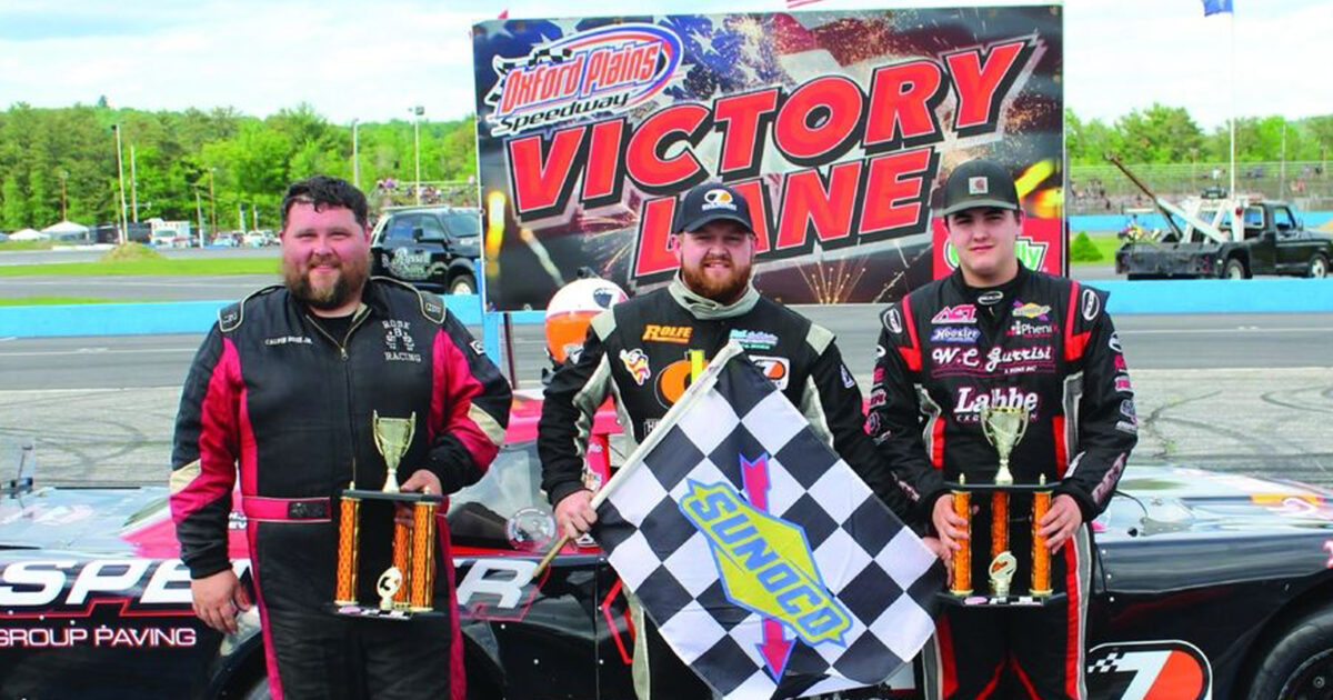 Brandon Varney Claims Sunday Super Late Model Feature at Oxford Plains