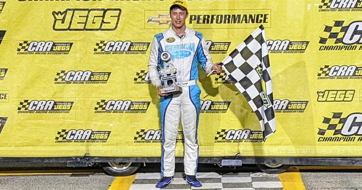 Crump Wins CRA Laurel Highlands 150 at Jennerstown Speedway