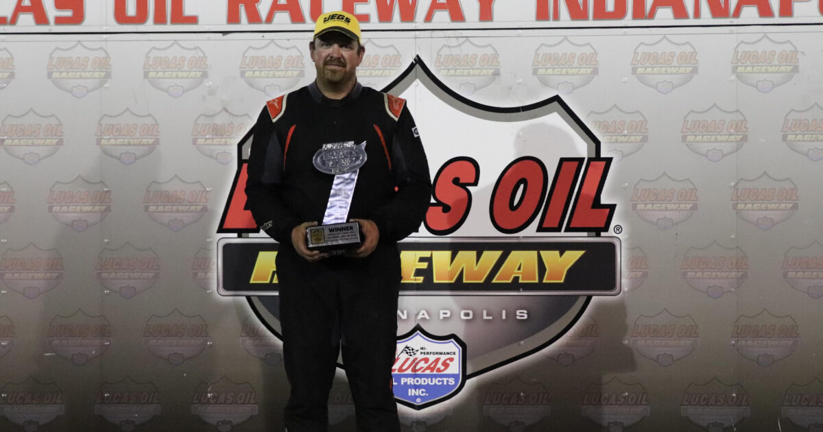 Fisher Jr. Makes it Two in a Row at IRP with CRA Street Stocks