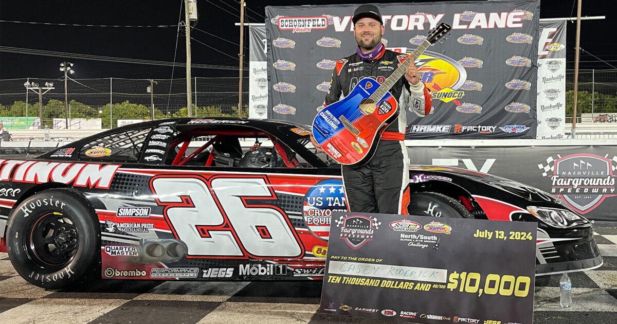 Casey Roderick Adds Another Guitar With North/South Super Late Model…