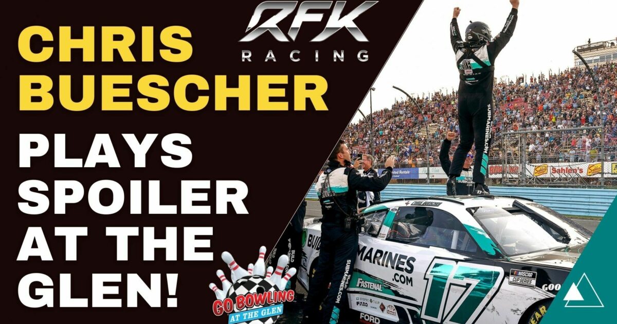 VIDEO: Buescher Plays Spoiler at Watkins Glen, Celebrates Victory