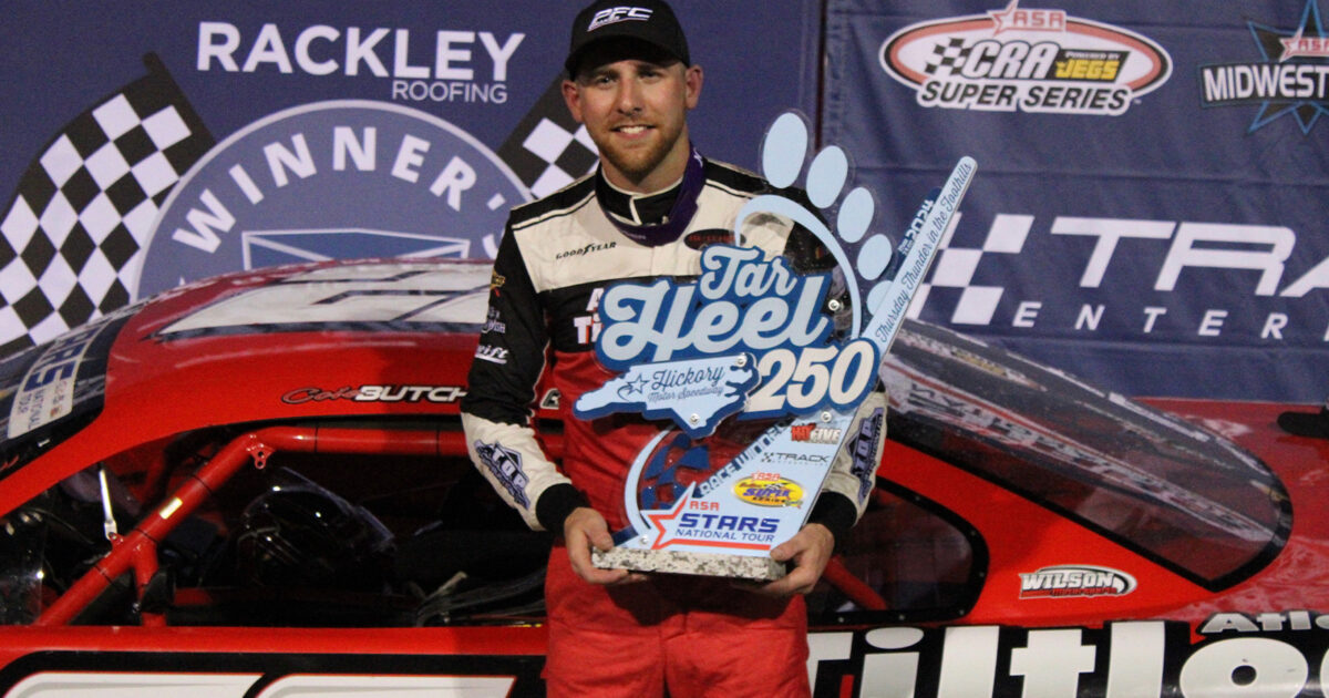 Cole Butcher Scores Second ASA Win of Season in Tar Heel 250 at…