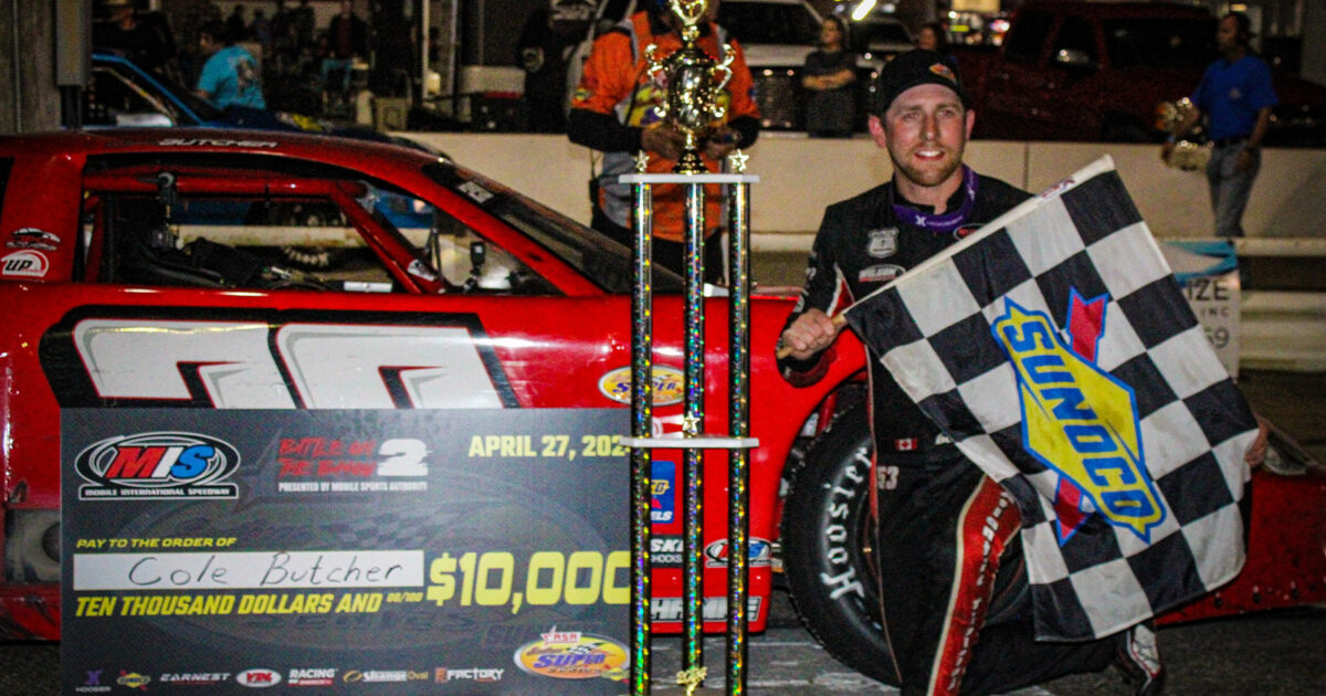 Cole Butcher Prevails In Photo Finish on Wild Night at Mobile
