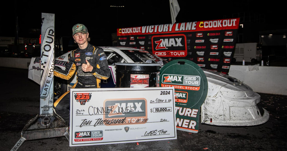 Conner Jones, Kaden Honeycutt Take CARS Tour Wins at Tri-County