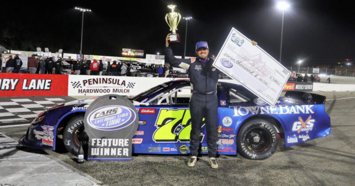 Connor Hall Wins Battle of Local Heroes with CARS at Langley