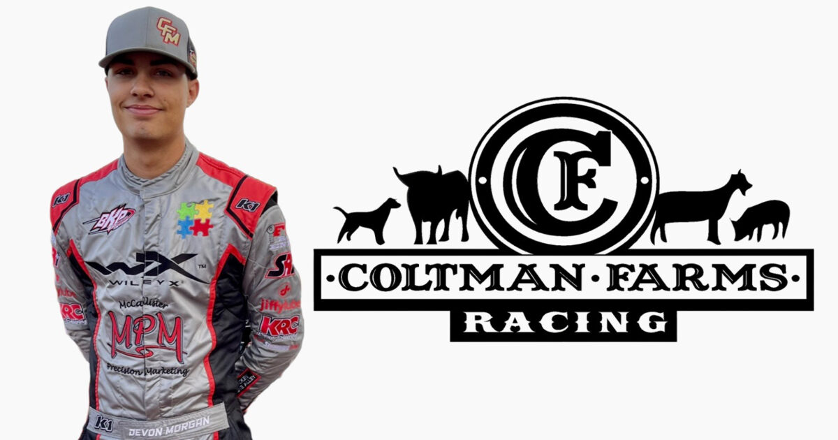 Coltman Farms Racing Adds Devon Morgan to Growing Operation