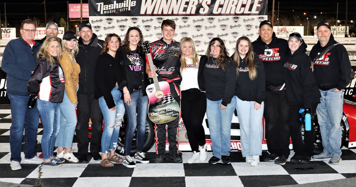 Fetcho Starts Nashville Title Defense in Victory Lane