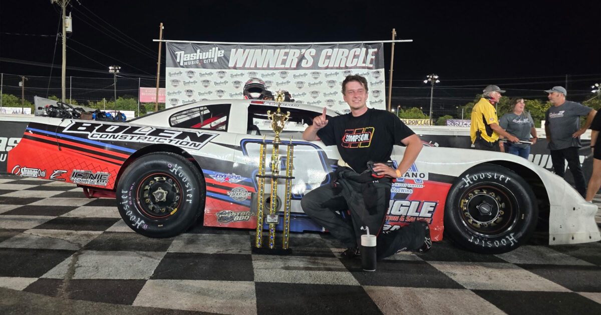 Dylan Fetcho Wins in Chaotic Finish at Nashville Fairgrounds