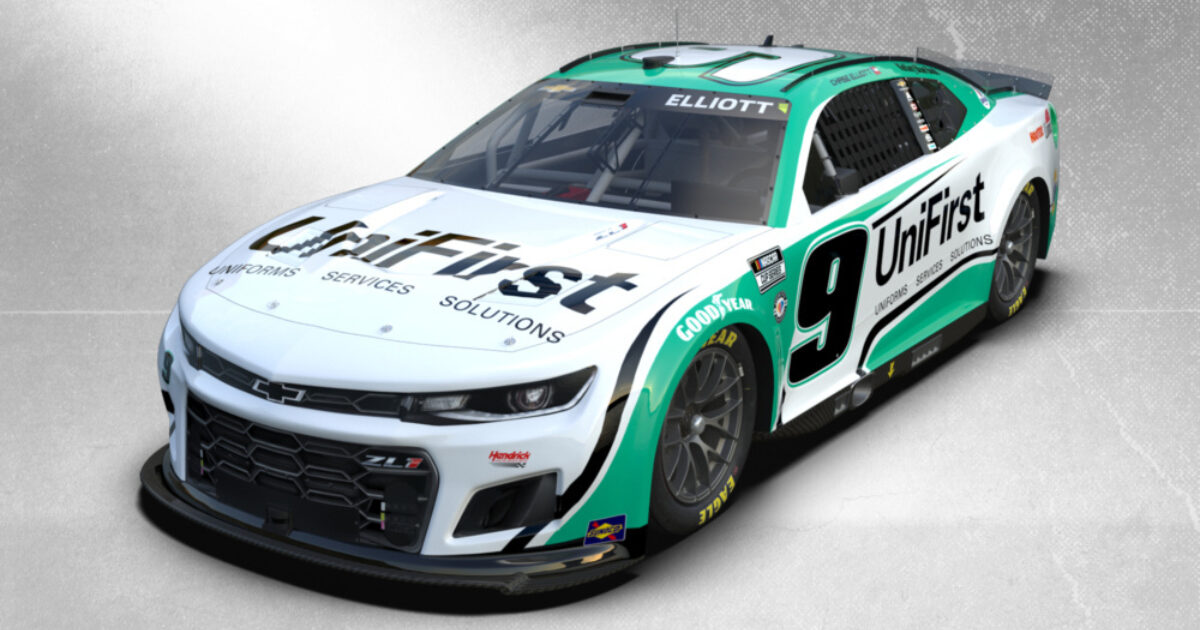 Chase Elliott to Carry UniFirst Colors in Three Races in 2023