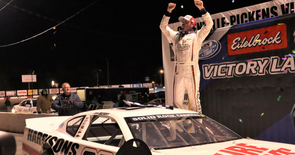 Josh Berry Claims CARS Tour Victory at Greenville