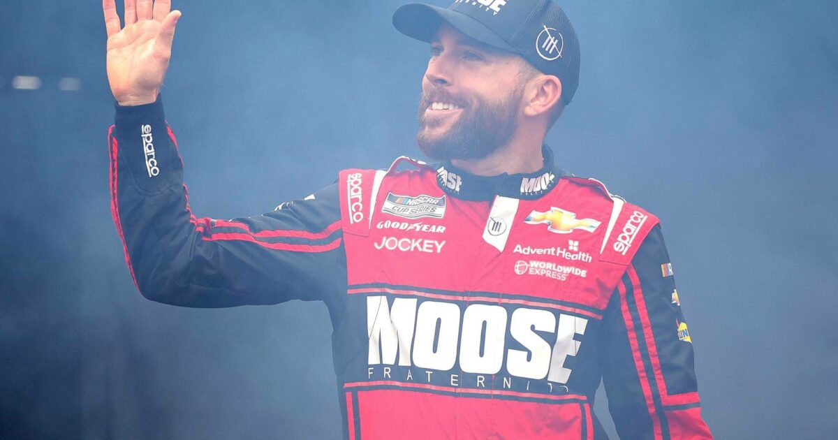 Moose Fraternity Extends Deal with Ross Chastain, Trackhouse Racing