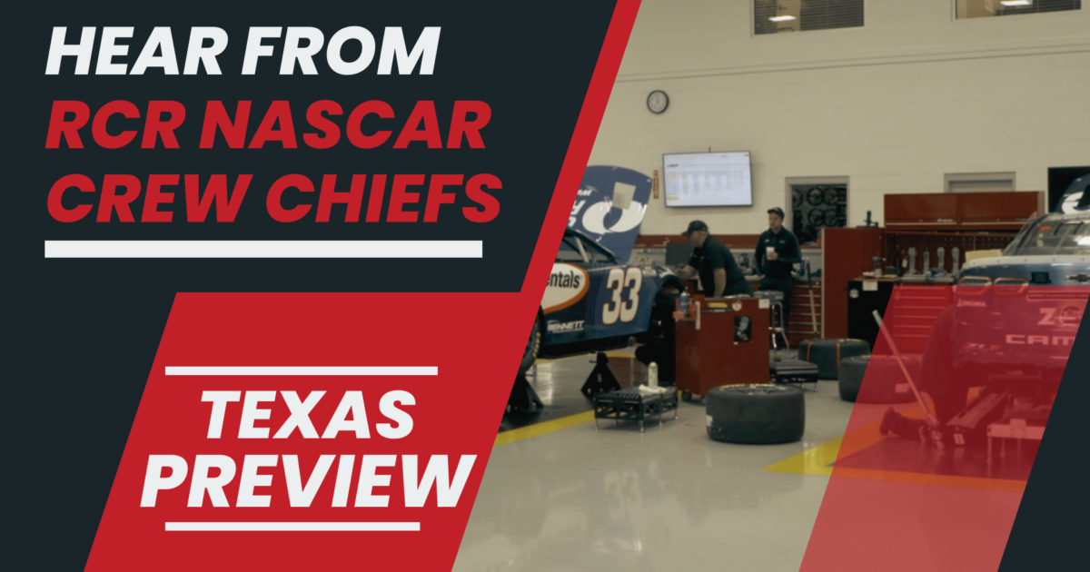 (VIDEO) Preview Texas With Richard Childress Racing's Crew Chiefs