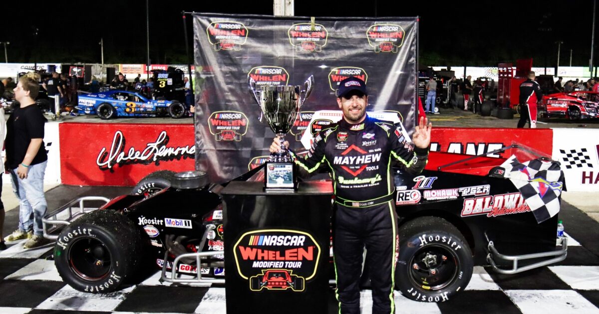 Doug Coby Goes Wire to Wire in NASCAR Mod Tour Win