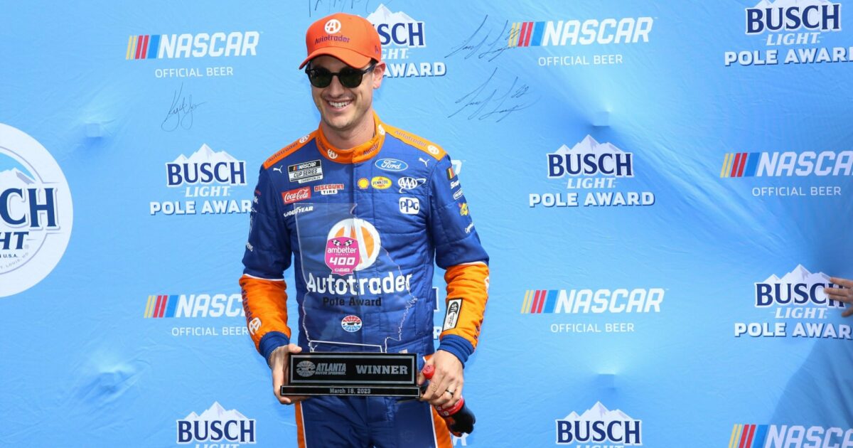 Joey Logano Leads Ford-Dominated Qualifying Session at Atlanta