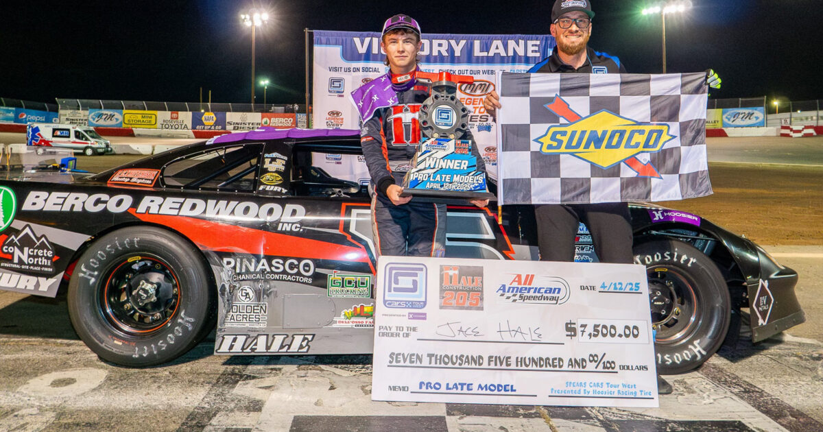 Jace Hale Sprints to First Snowflake 125 Entry