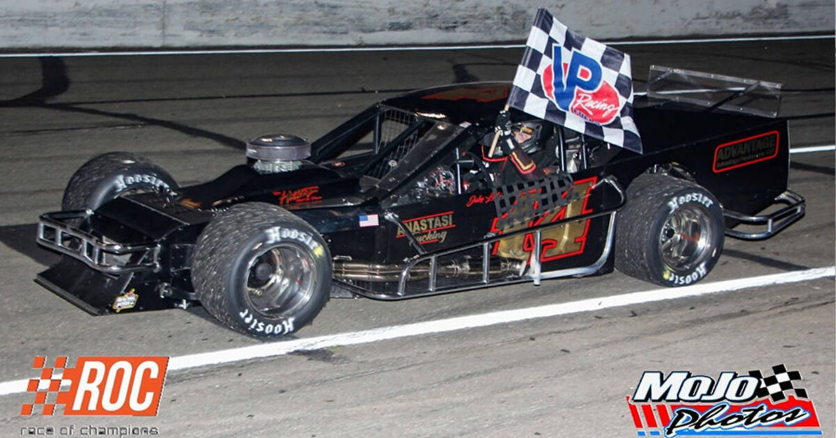 Jake Lutz Captures the Flag for ROC Modified Series Win at Holland
