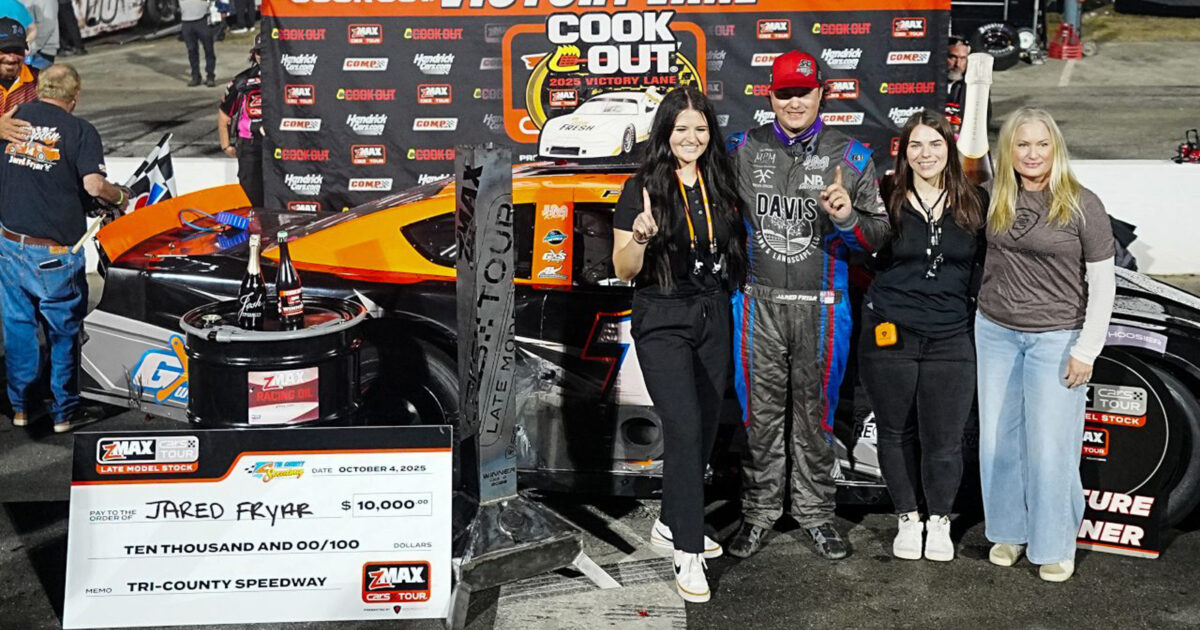 Jared Fryar, T.J. DeCaire Outlast zMAX CARS Tour Competition at…
