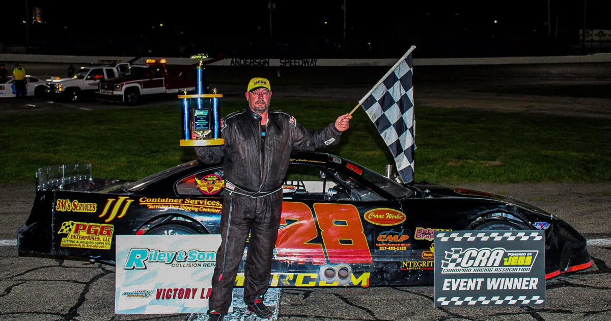 Jeff Marcum Claims CRA Sportsman Crown Jewel at Anderson