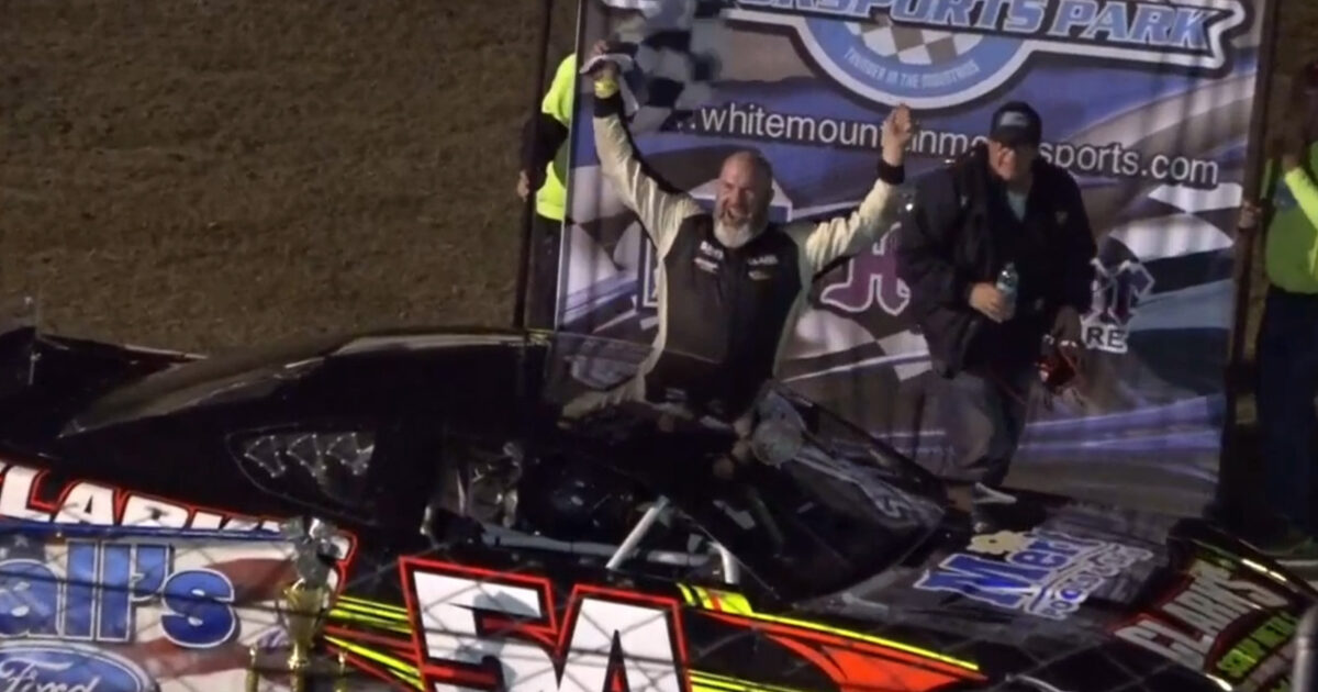 Johnny Clark Returns to PASS Victory Lane at White Mountain