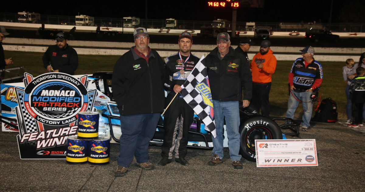 Jon McKennedy Stands On It for $10K Monaco Modified Payday Over Big…