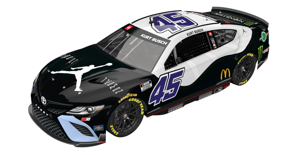 23XI Racing Unveils Air Jordan 11 Scheme for Richmond