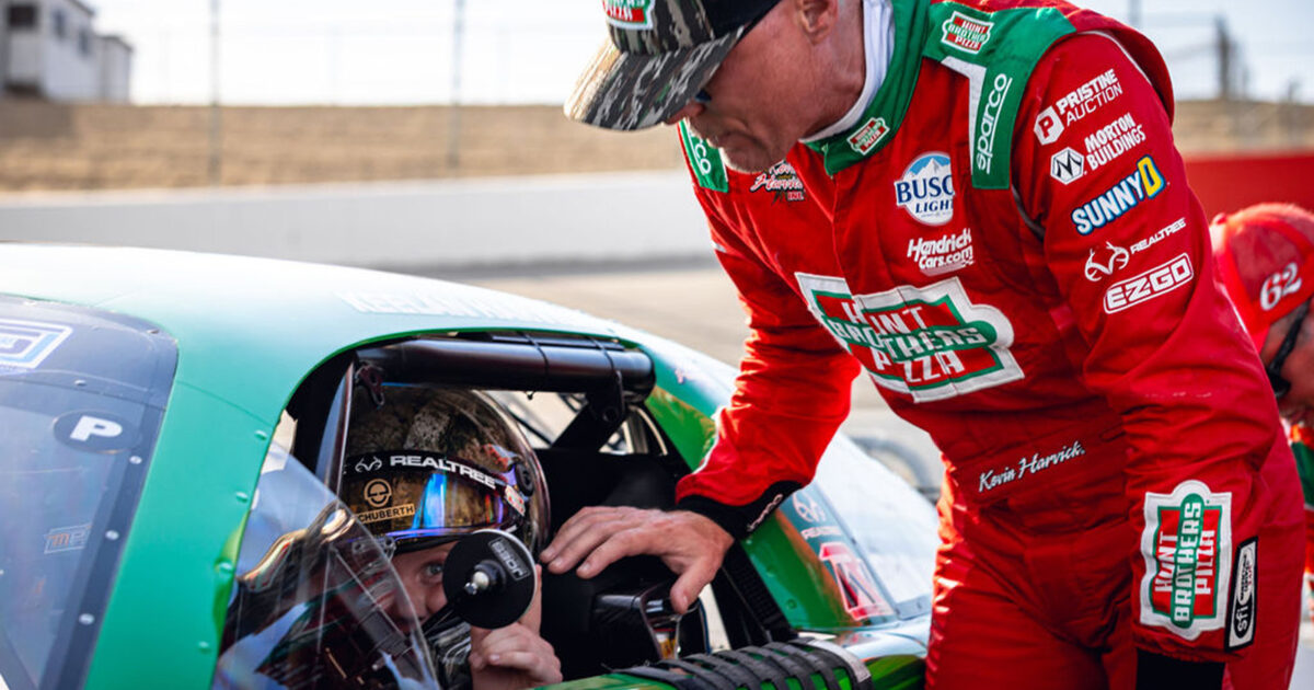 Kevin, Keelan Harvick Racing at Five Flags on September 27