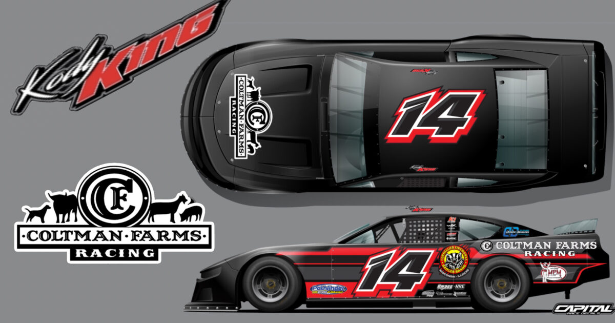 Coltman Farms Racing Joins Kody King as Primary Sponsor in 2023