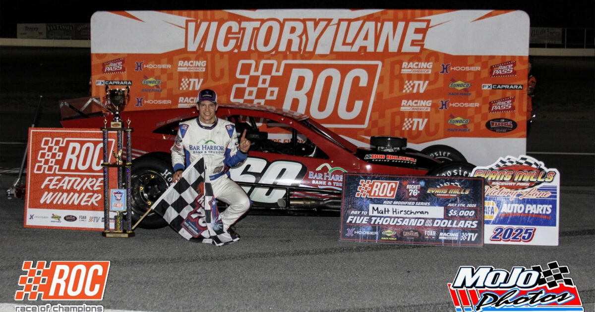 Matt Hirschman Nabs First RoC Win of 2025 at Evans Mills
