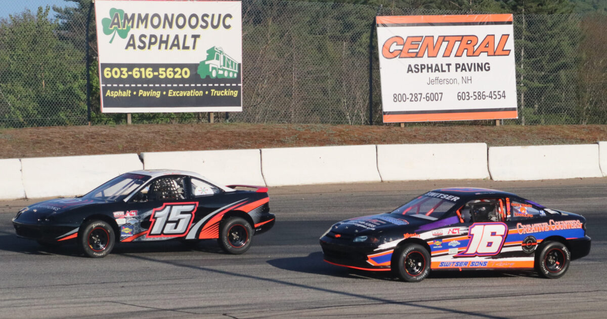 Powerhouse Pair of White Mountain Champions Take on Mini Late Model…