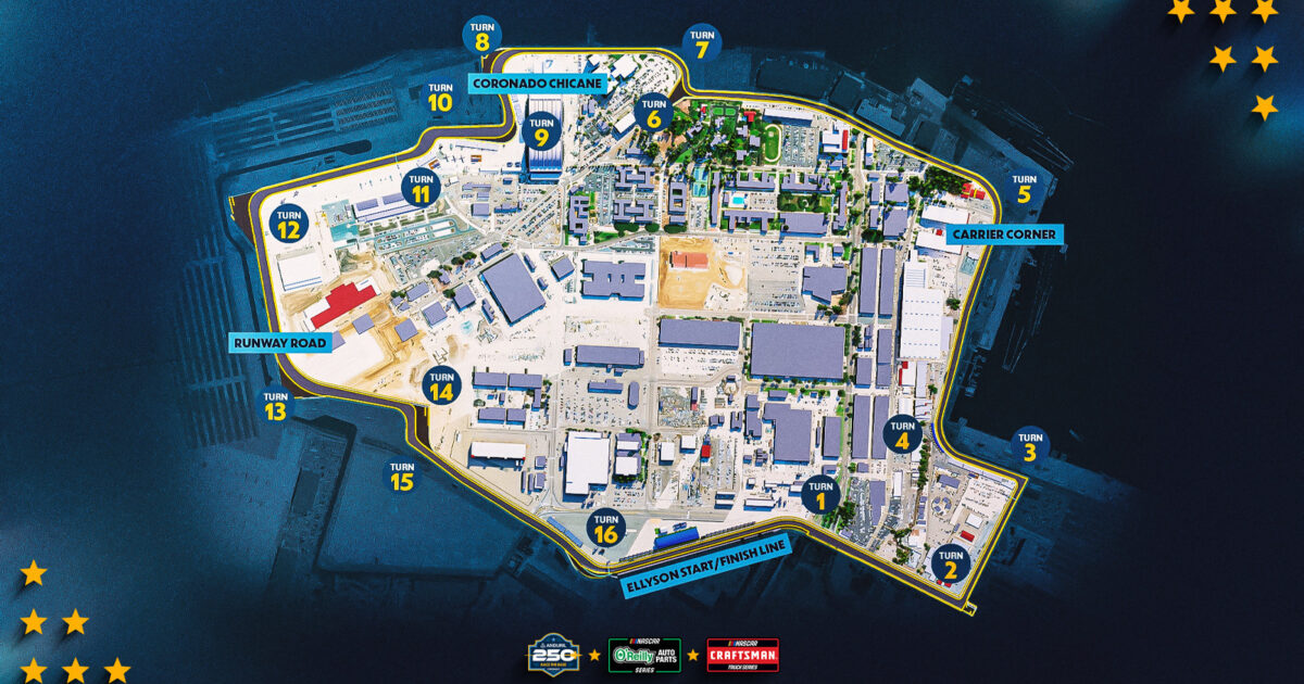 Course Layout Unveiled for NASCAR San Diego Weekend