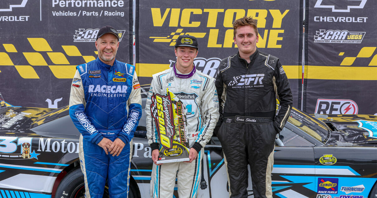Chase Pinsonneault Wins JEGS/CRA All-Stars Tour Owosso Nationals 150